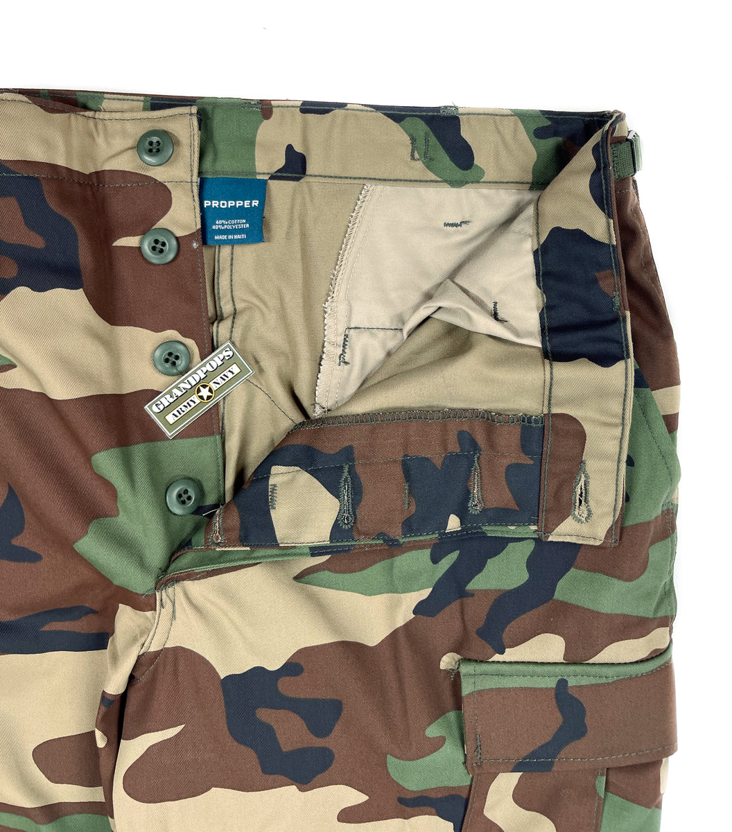M81 Woodland Camo BDU Pants - 60/40 Twill | PROPPER Military Tactical ...