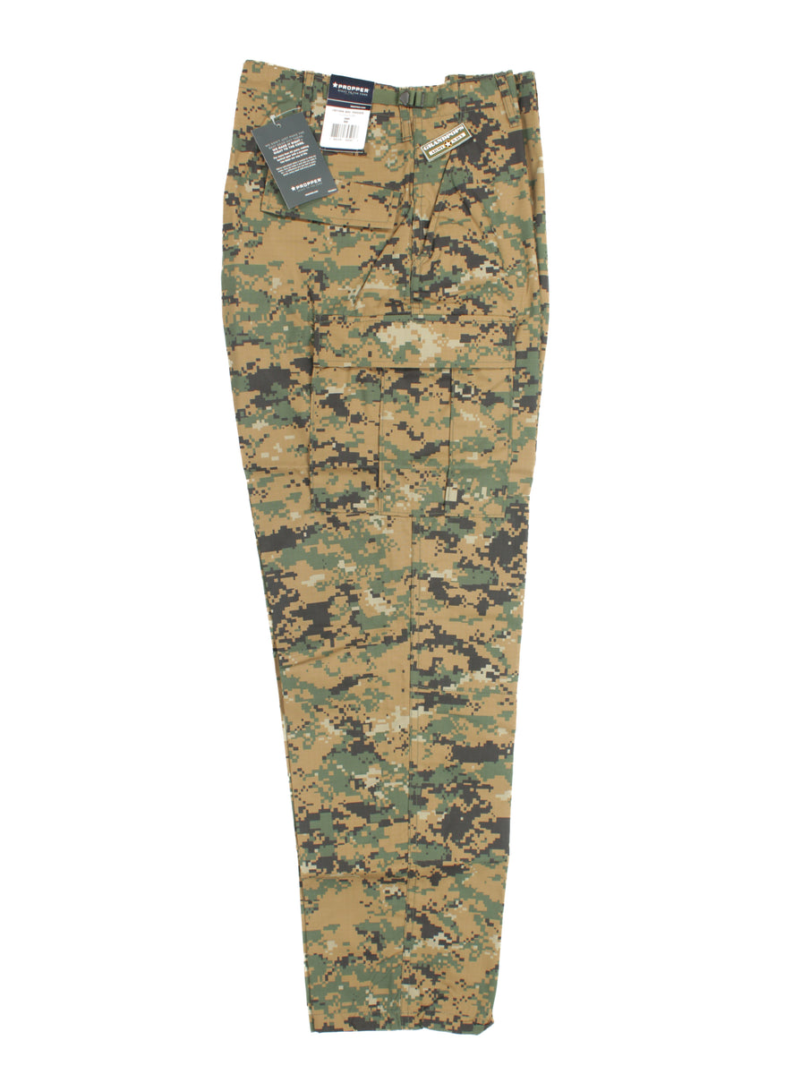 MARPAT Woodland Camo 60/40 Rip-Stop BDU Pants PROPPER – GRANDPOPSARMYNAVY
