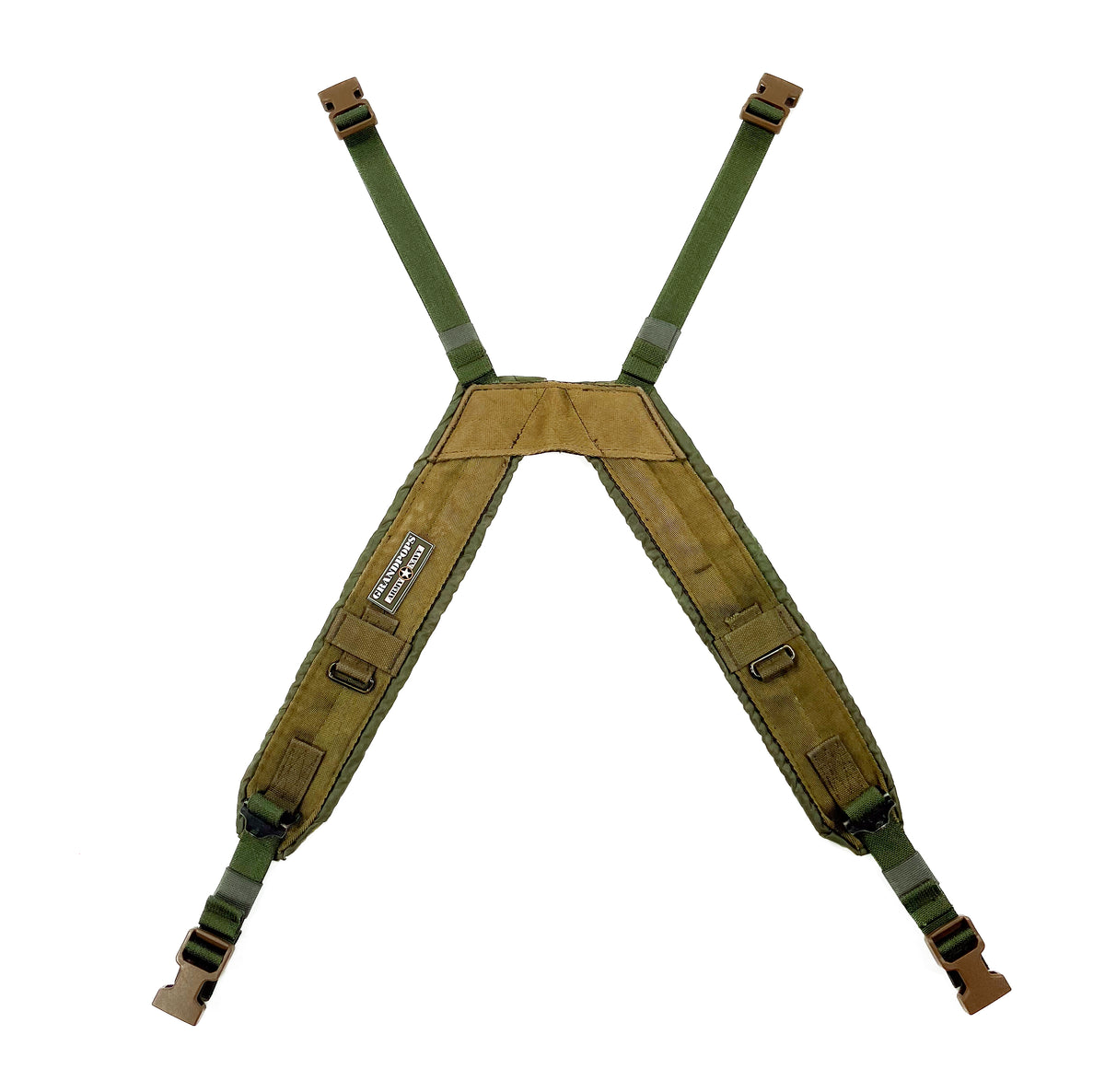 OD Green Upgraded Padded TAP "H" Harness Chest Rig Mod USA MADE NEW ...