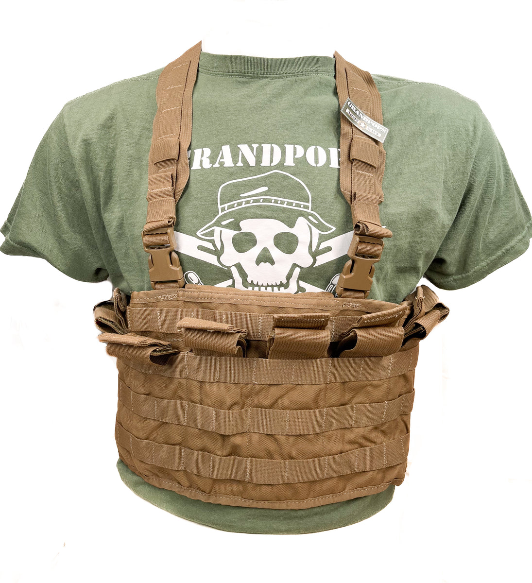 U.S. Marine Corps Coyote Brown TAP Tactical Assault Panel Chest Rig Ki ...