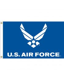 United States Air Force Logo Flag – GRANDPOPSARMYNAVY