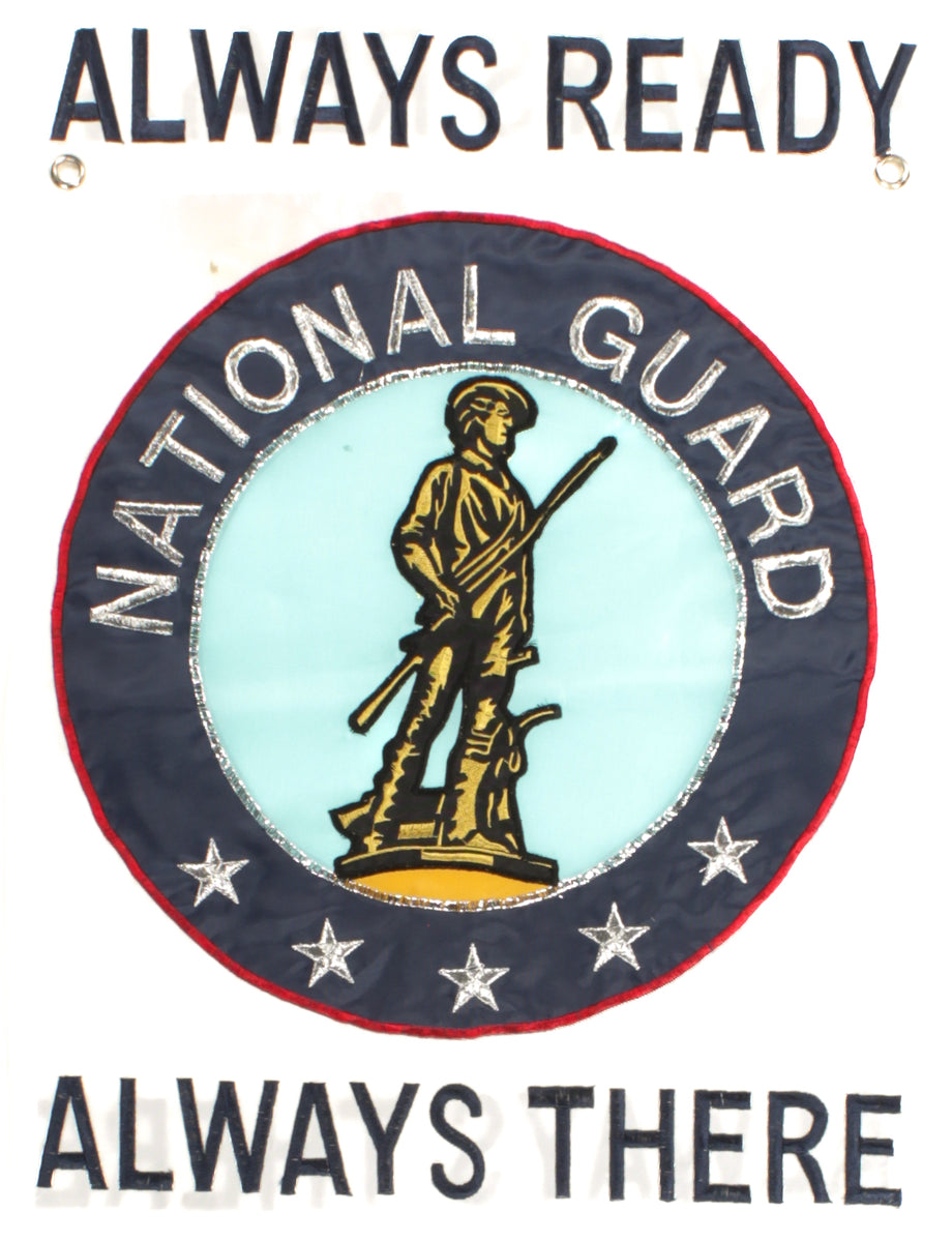 National Guard Garden Flag 13" x 18" – GRANDPOPSARMYNAVY