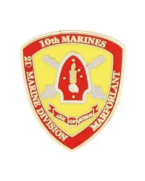 USMC 10th Marines Regiment Pin – GRANDPOPSARMYNAVY