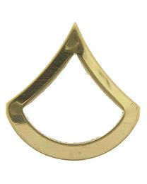 Army E-3 Private First Class Gold Rank Pin – GRANDPOPSARMYNAVY