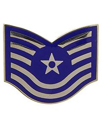 USAF E-6 Tech Sergeant Rank Pin – GRANDPOPSARMYNAVY
