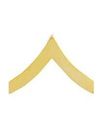USMC E-2 Private First Class Satin Gold Rank Pin – GRANDPOPSARMYNAVY