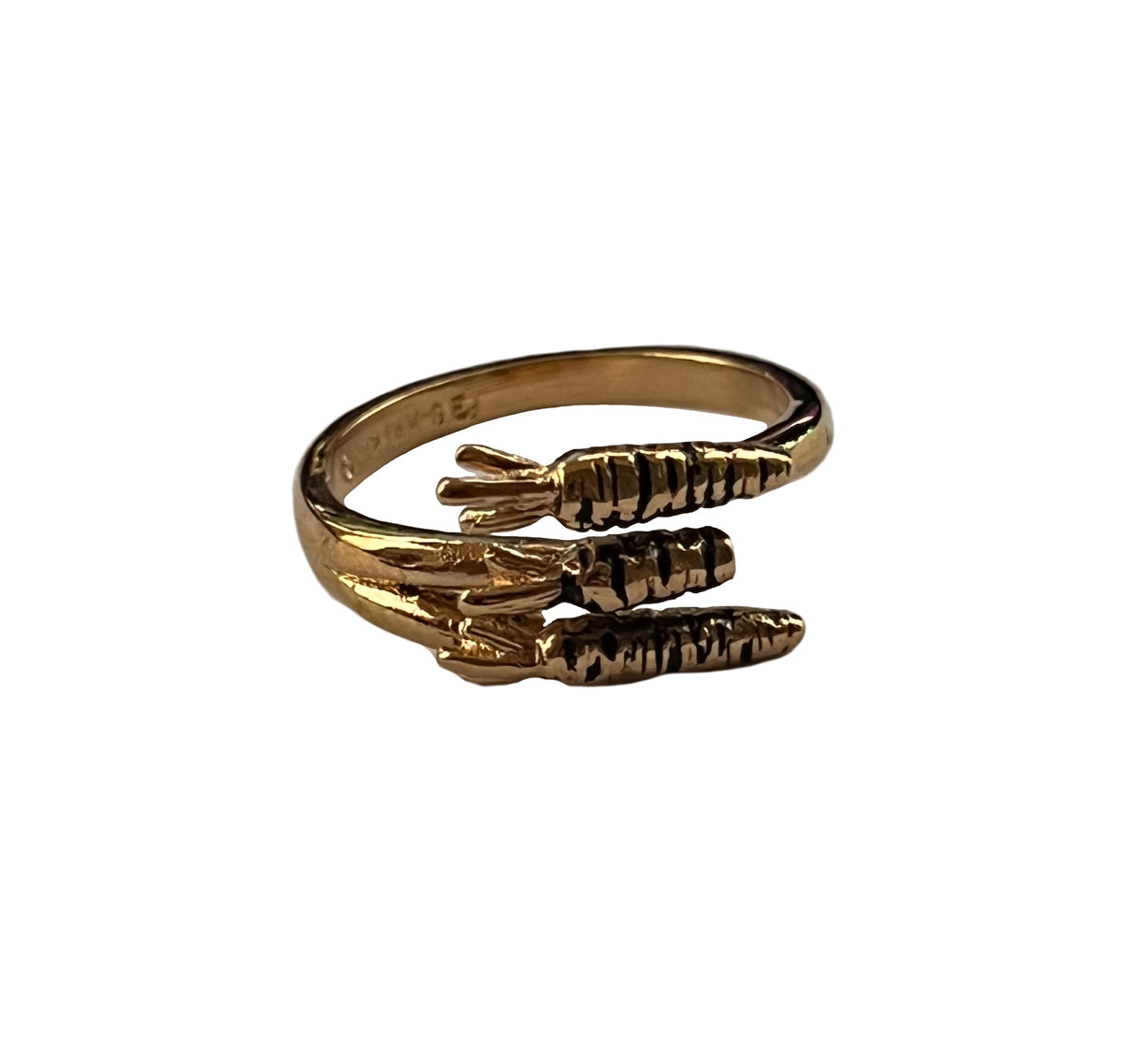 The Famous 2 & 1/2 Carrot Ring Gag Gift "THE ORIGINAL JOE'S JOKE RING ...