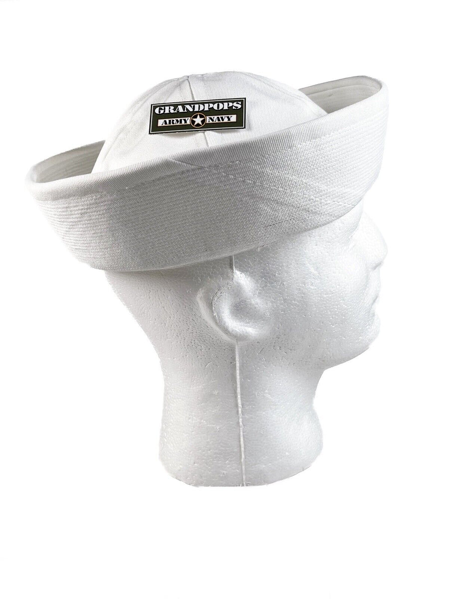 U.S. Navy Genuine Issue Dixie Cup Gob White Sailor Hat USA Made ...