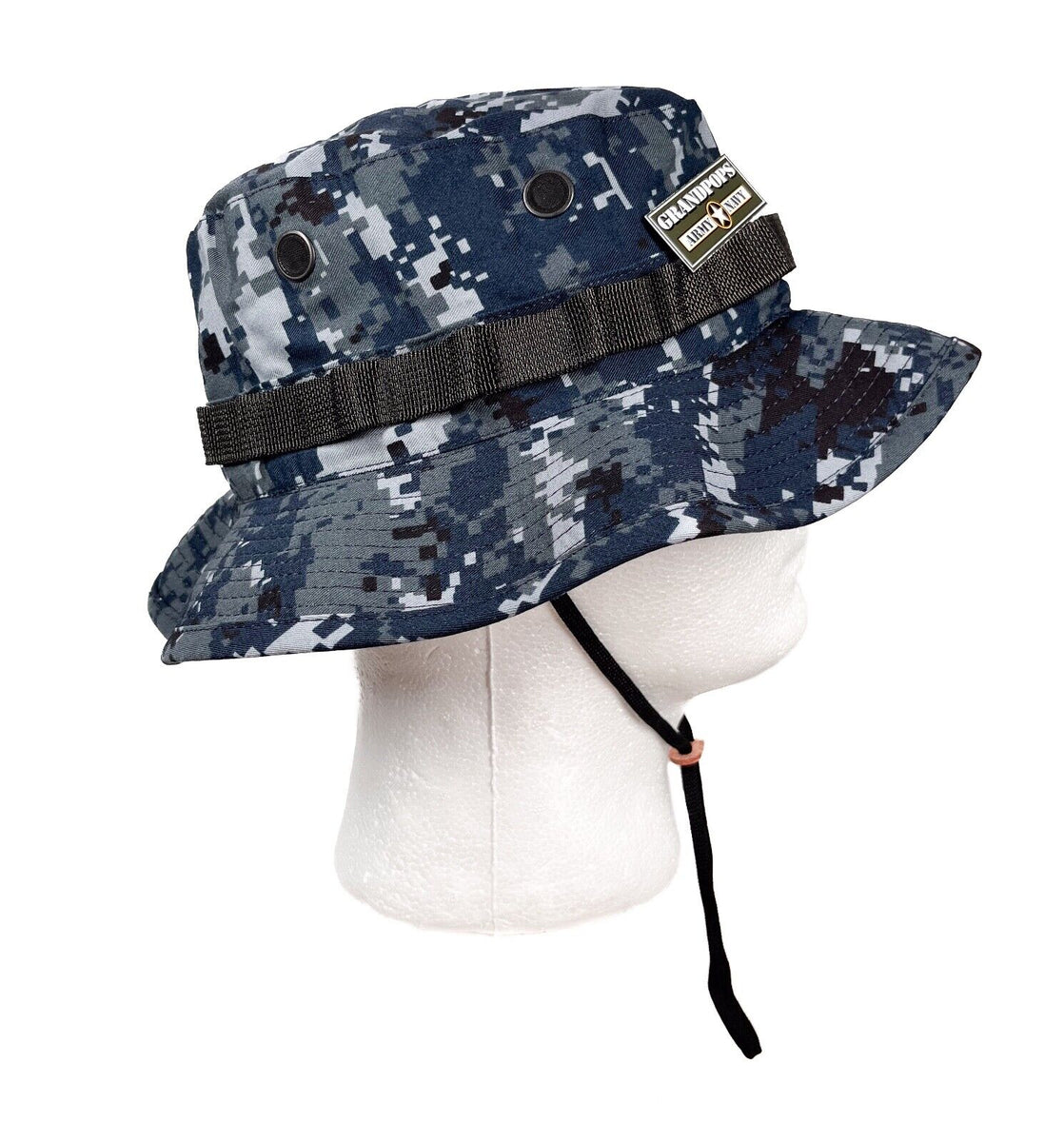 NWU Type 1 Blue Digital Camo Jungle Hat Twill Made in USA ...