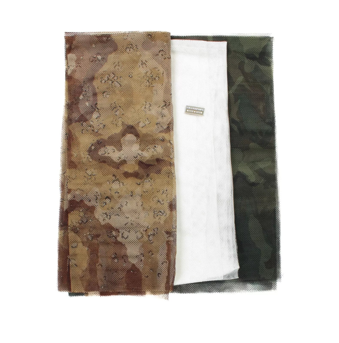 U.S. Military Sniper Veil Netting M81 Woodland/Chocolate Chip/Snow Cam ...