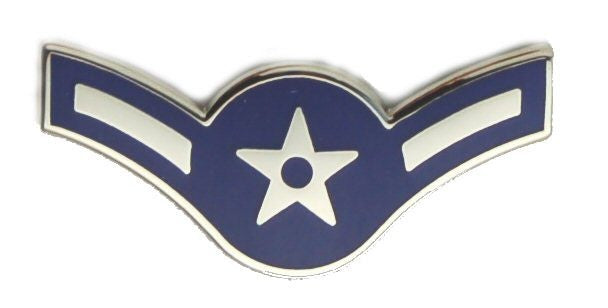 USAF E-2 Airman Rank Pin – GRANDPOPSARMYNAVY