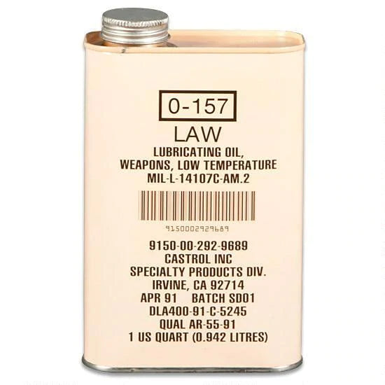 U.S. Military Extreme Low Temperature Gun Lubricating Oil NEW ...