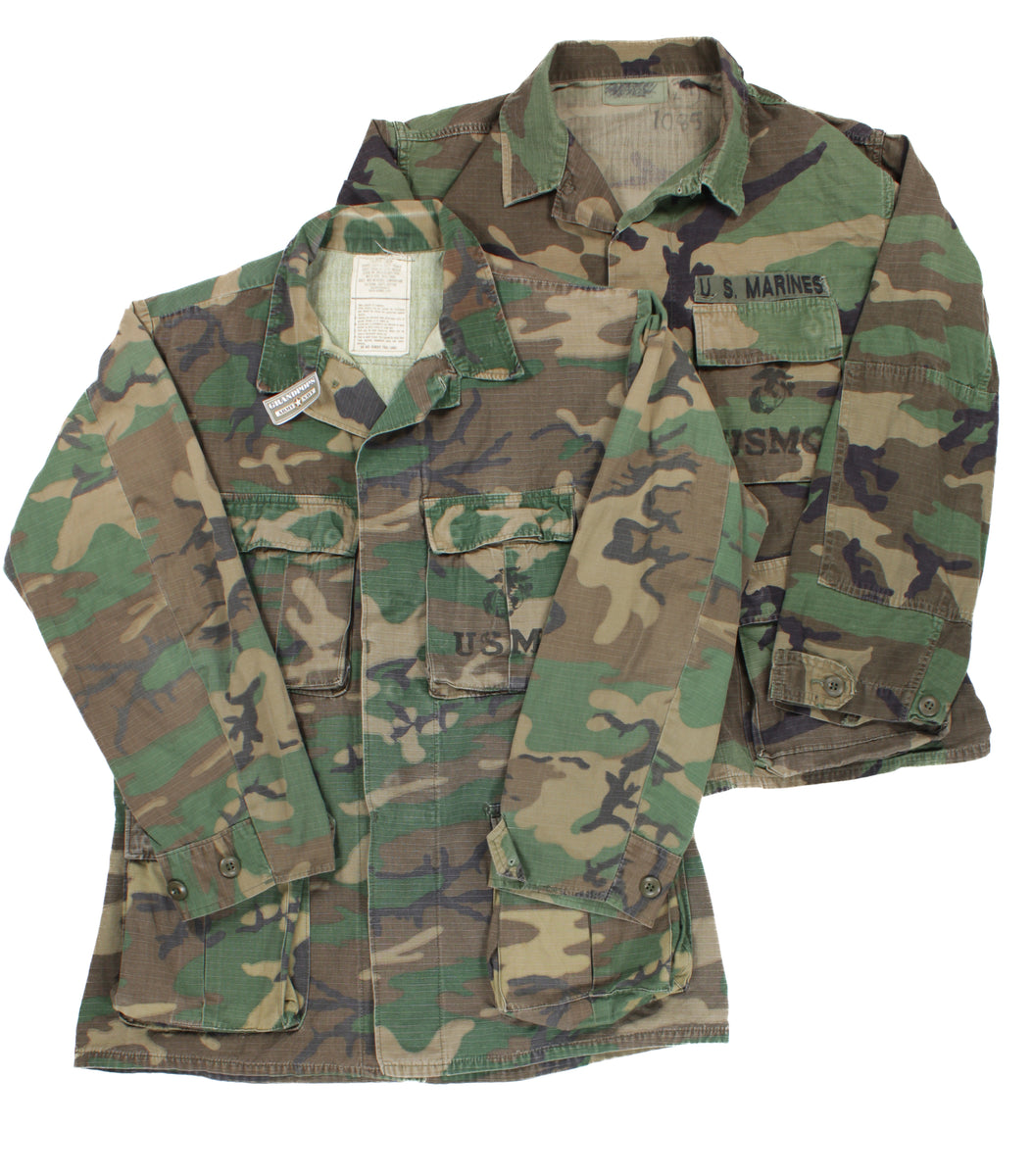 U.S. Post Vietnam War RDF Woodland Transitional Jungle Camouflage ...