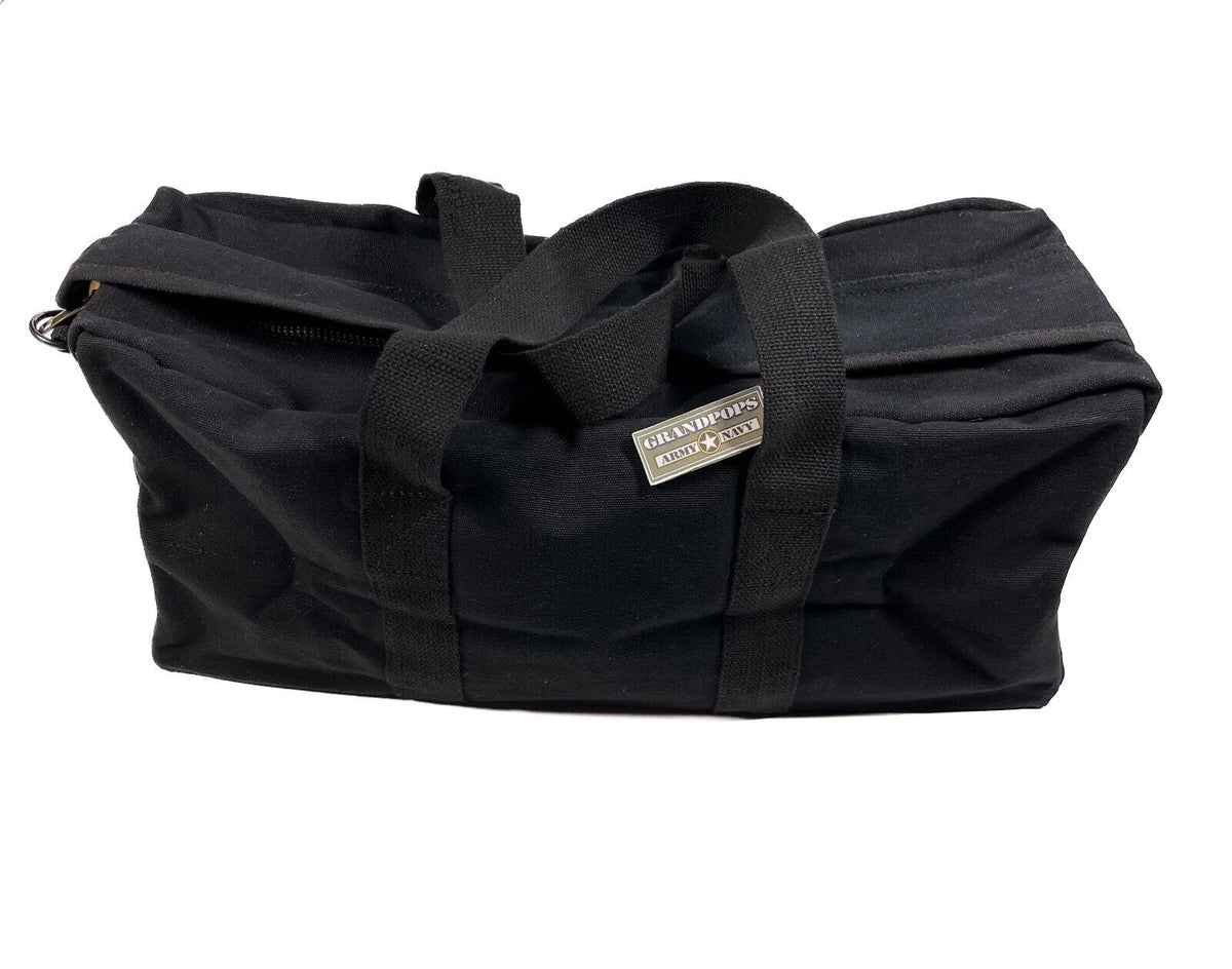 U.S. Military Black G.I. Type Tanker Style Mechanics Canvas Cargo Tool ...